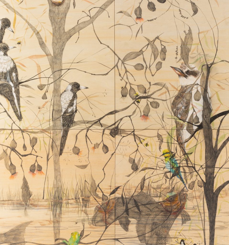 A Bush Garden Escape - Michael Reid Murrurundi