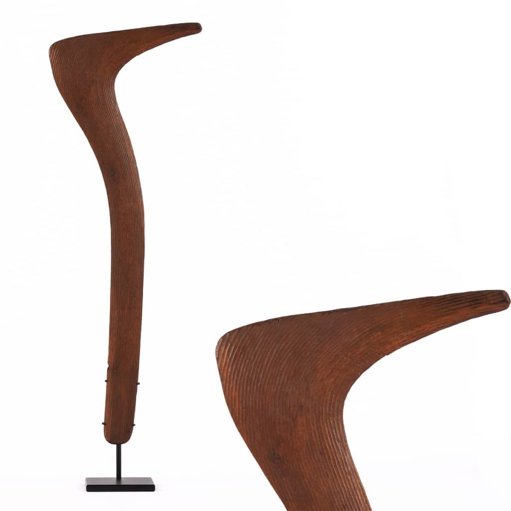 A large, Hunting & Fighting Boomerang (Coopers Creek) - Michael Reid ...