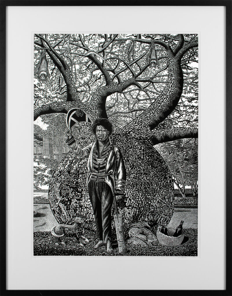 King Bungaree at the Bottle Tree - Michael Reid Southern Highlands
