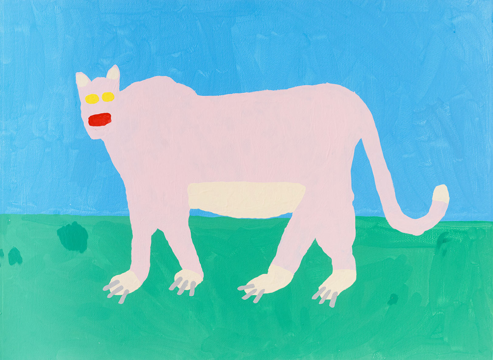 Pink mountain lion - Michael Reid