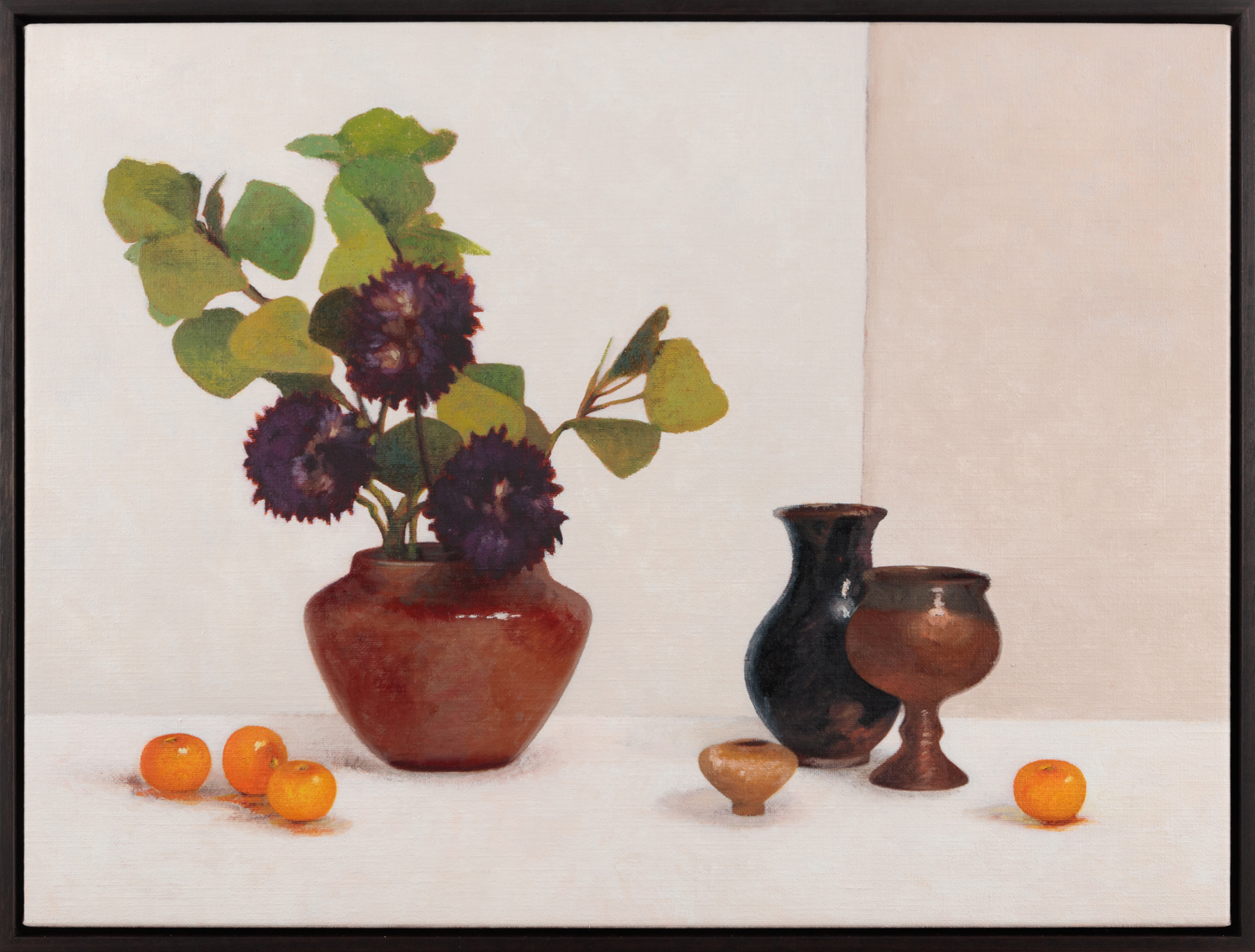 Still life with dahlias - Michael Reid