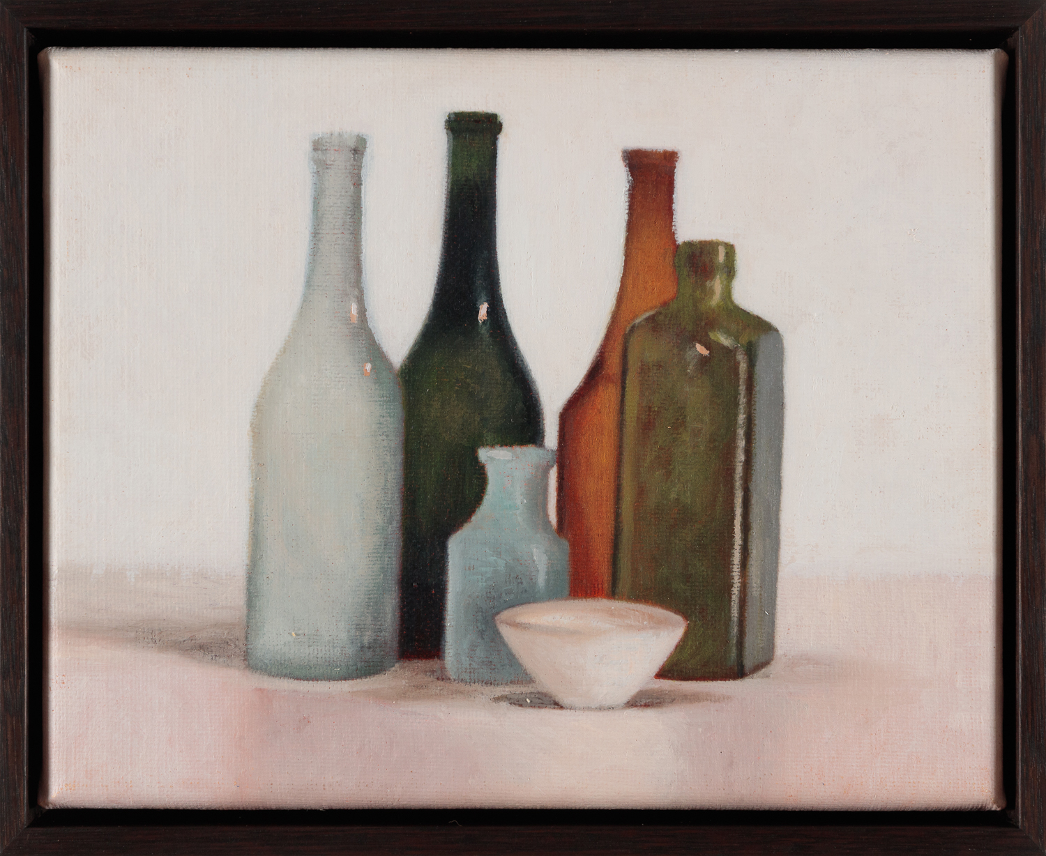 Still life with five bottles - Michael Reid
