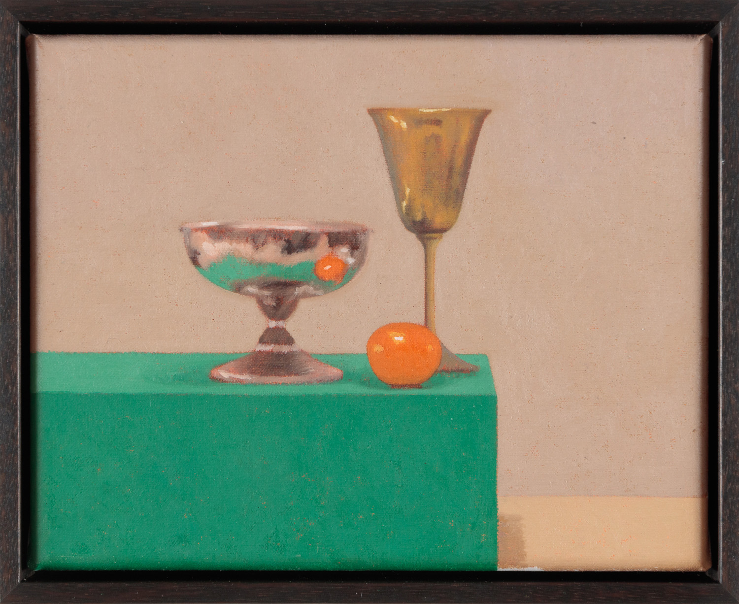 Still life with green box - Michael Reid