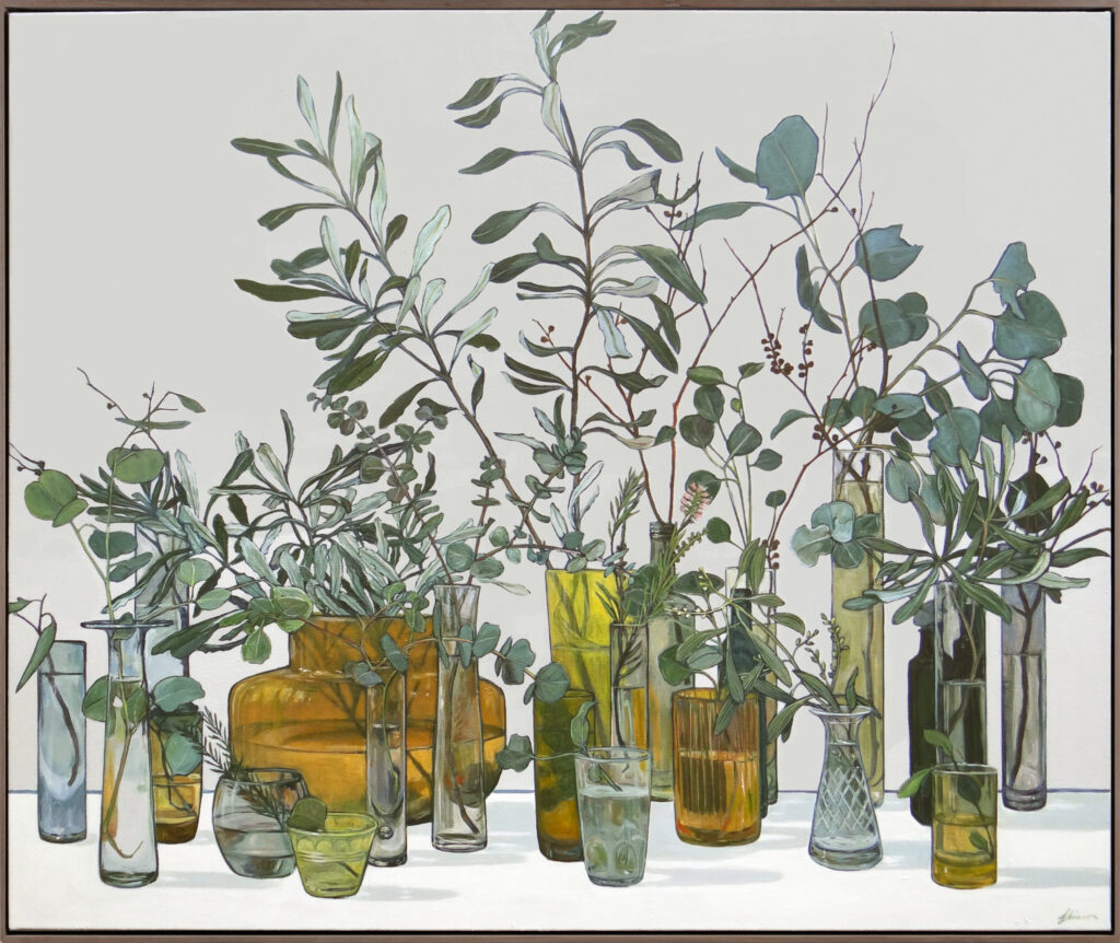 Eucalypts, Banksias and Amber Glass - Michael Reid Southern Highlands