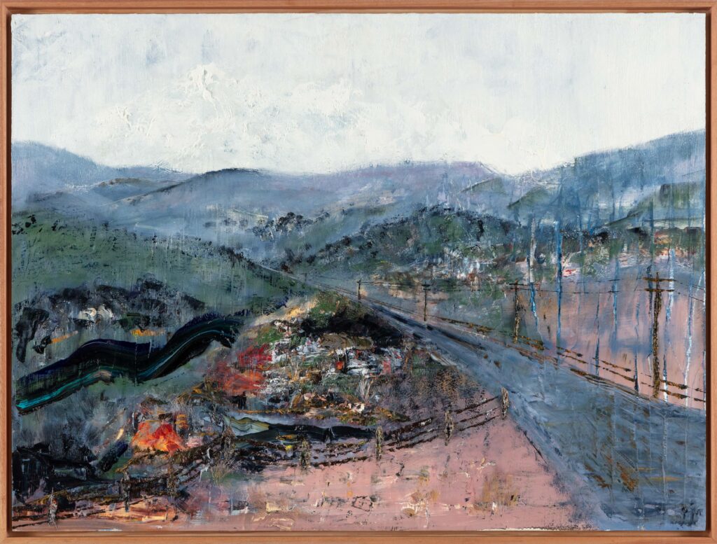 A Country Road - Blue Mountains - Michael Reid Southern Highlands