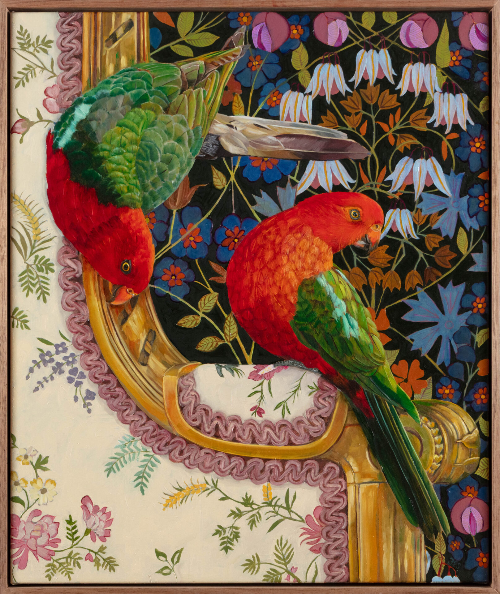 Brothers in arms, king parrots - Michael Reid Murrurundi